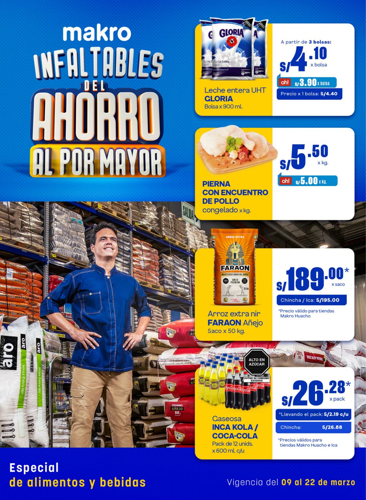 Makro Catálogo Promocional - Válido del 09.03 al 22.03 - Página nº 1 - catalogos-pe.com