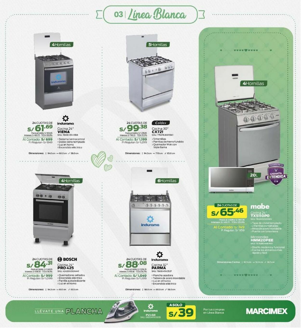 Marcimex Catálogo Promocional - Válido del 31.03 al 12.05 - Página nº 3 ...