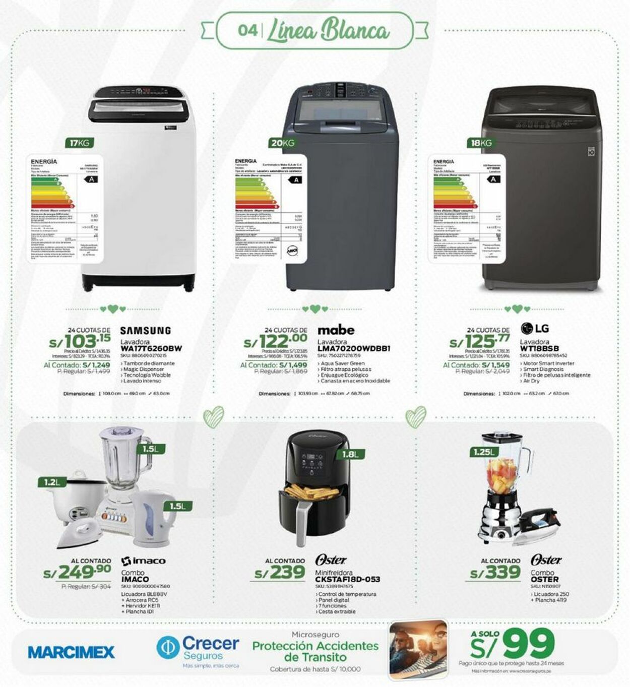 Marcimex Catálogo Promocional - Válido del 31.03 al 12.05 - Página nº 4 ...