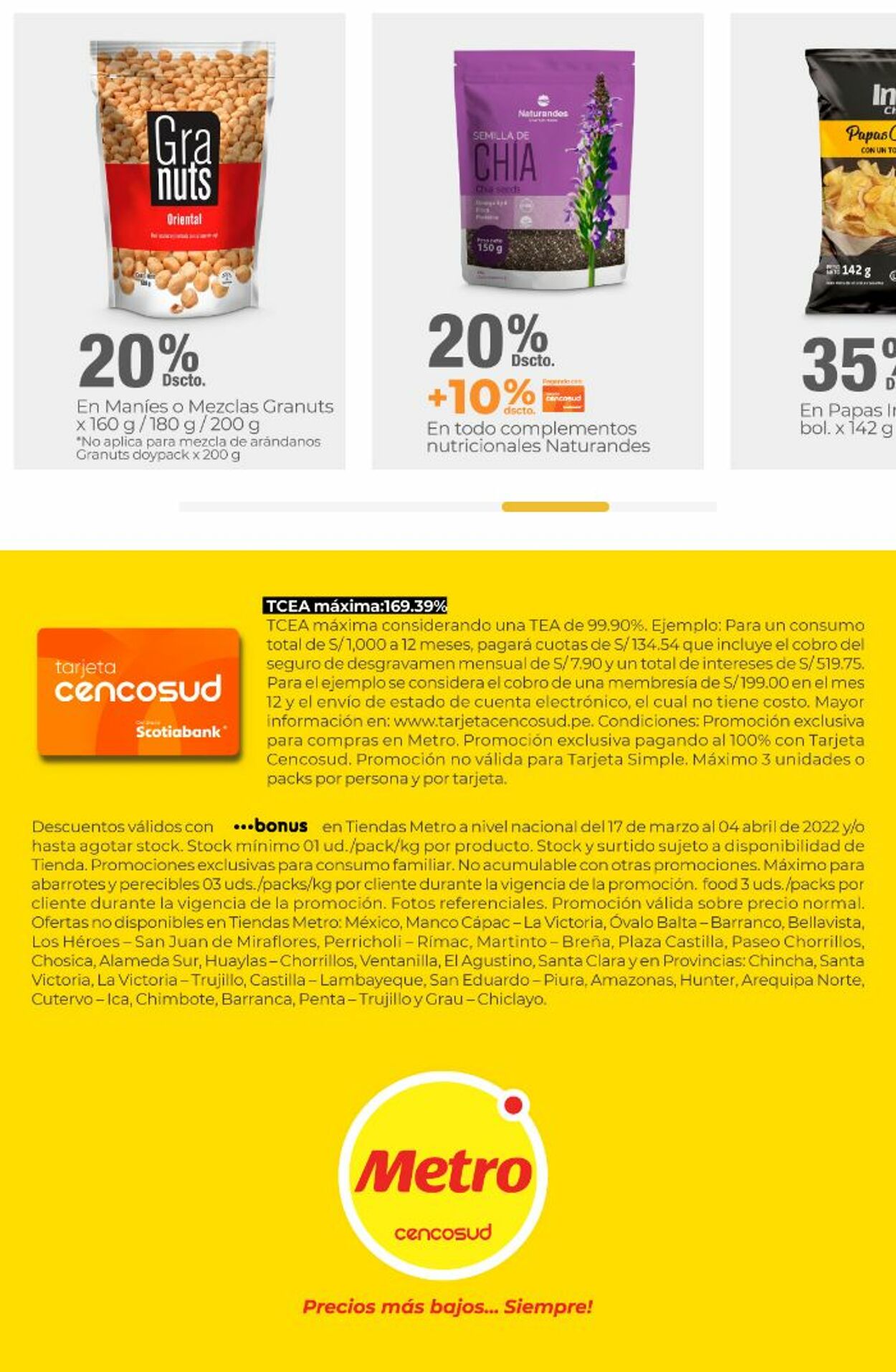 Metro Catálogo Promocional - Válido del 17.03 al 04.04 - Página nº 33 ...