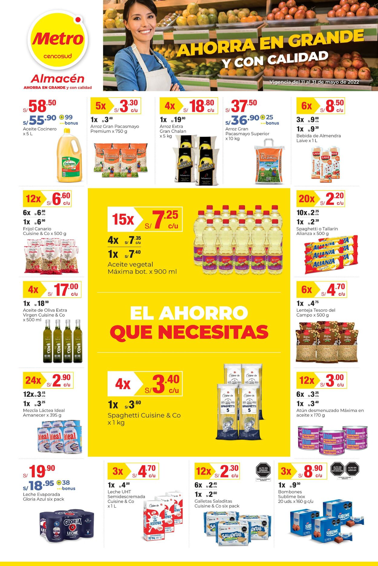 Metro Catálogo Promocional - Válido del 11.05 al 31.05 - Página nº 1 ...