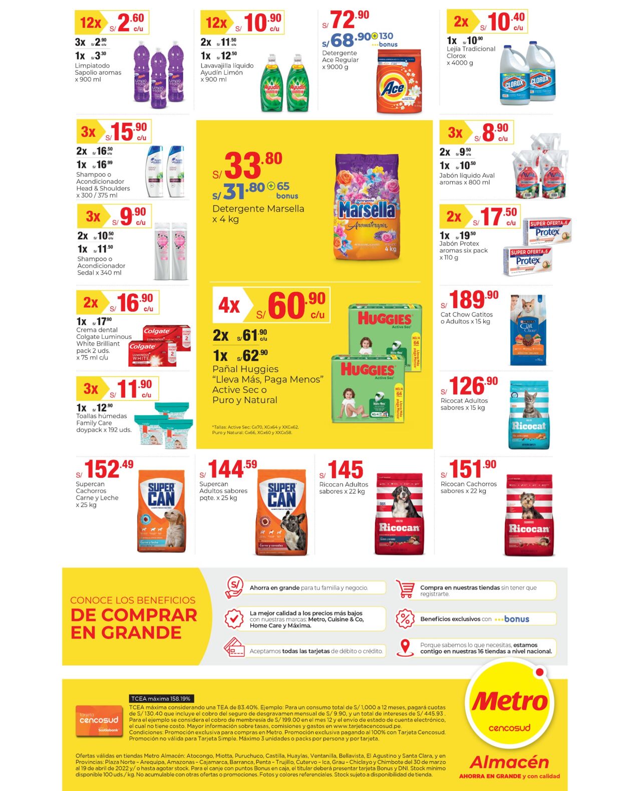 Metro Catálogo Promocional - Válido del 30.03 al 19.04 - Página nº 4 ...