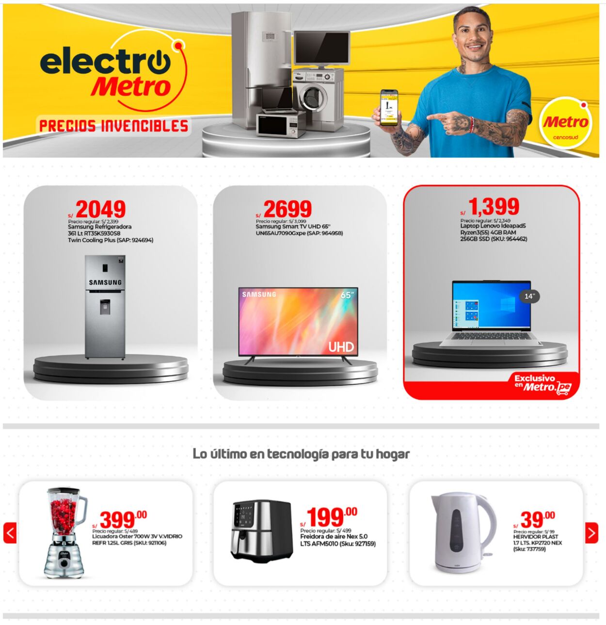 Metro Catálogo Promocional - Válido del 22.07 al 31.07 - Página nº 1 ...