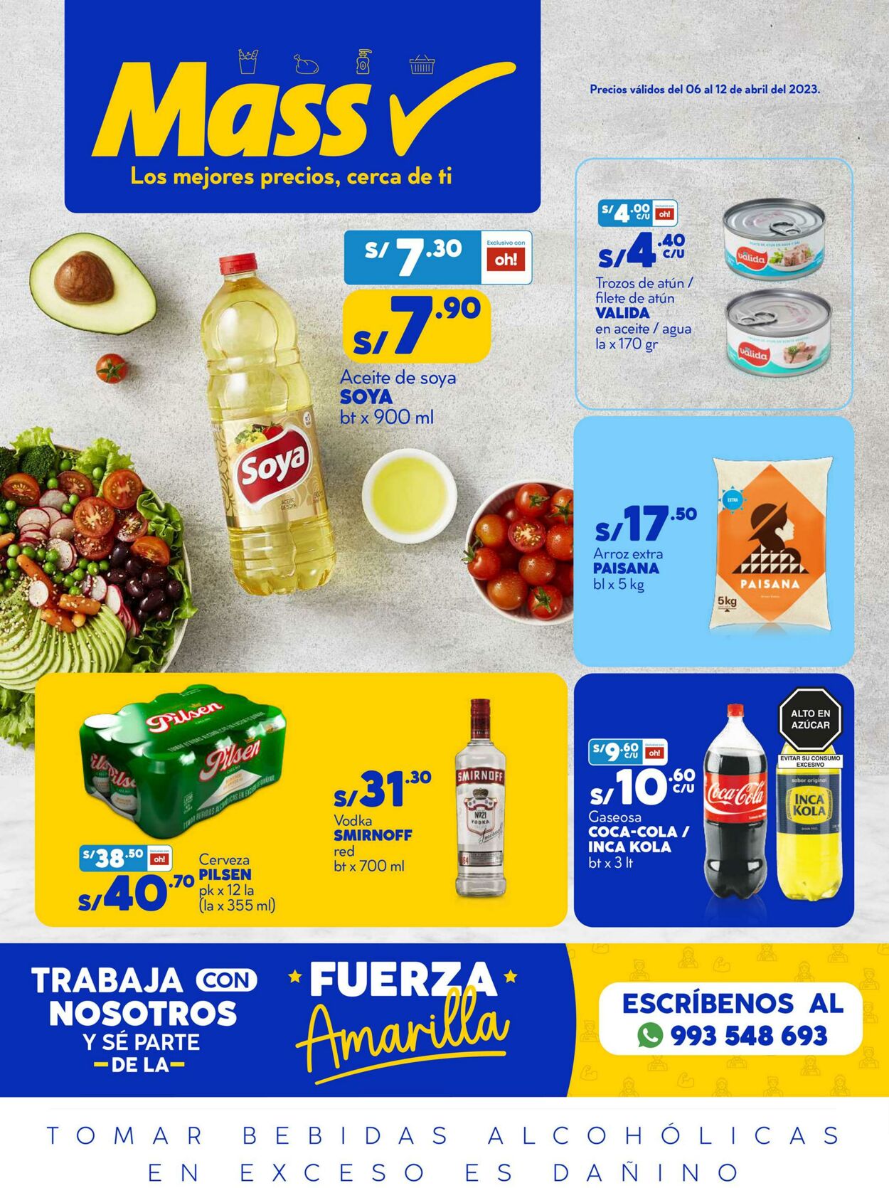Tiendas Mass Catálogo Promocional - Válido del 06.04 al 12.04 - Página ...